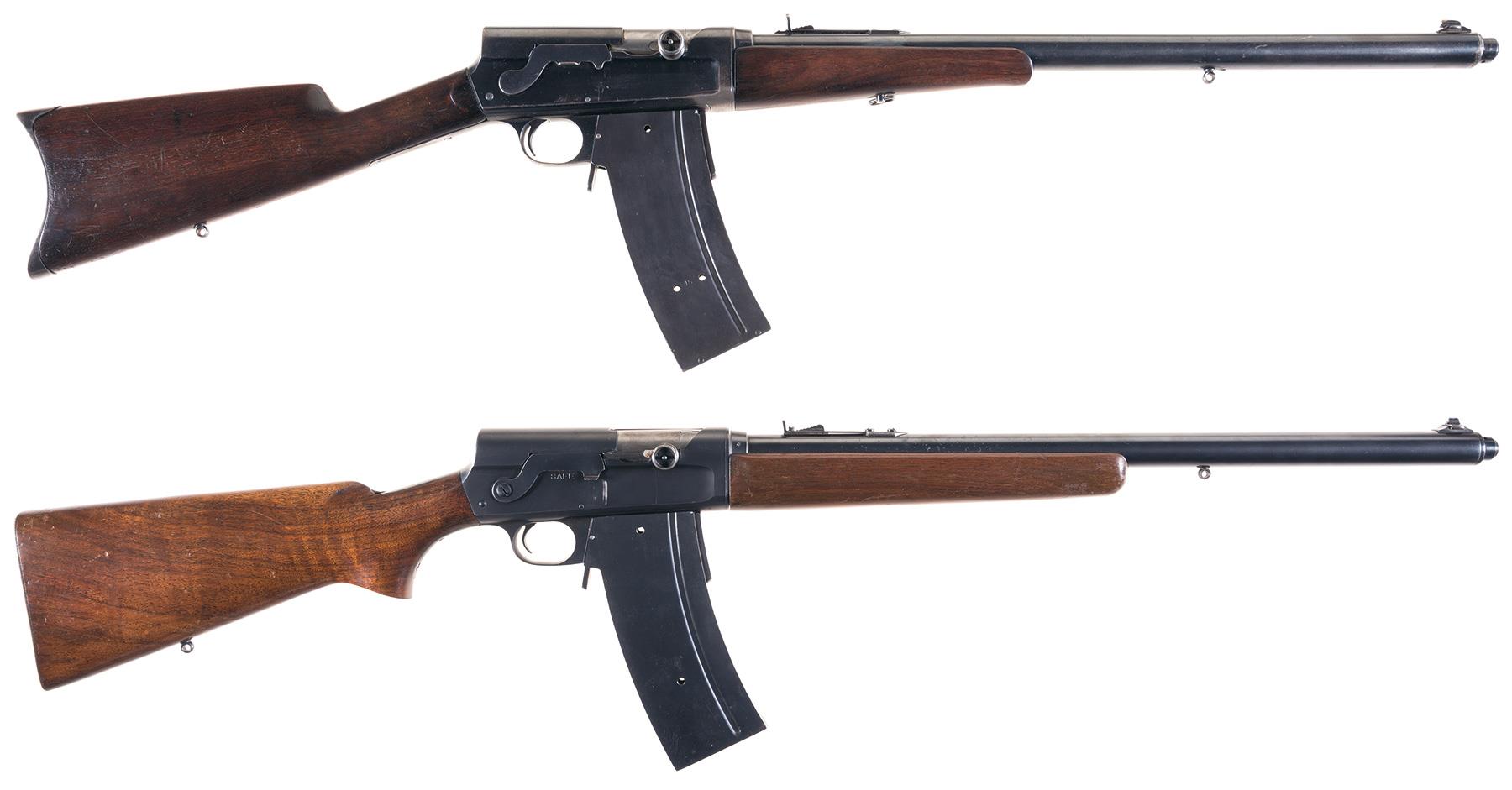 Two Remington Semi-Automatic Rifles | Rock Island Auction
