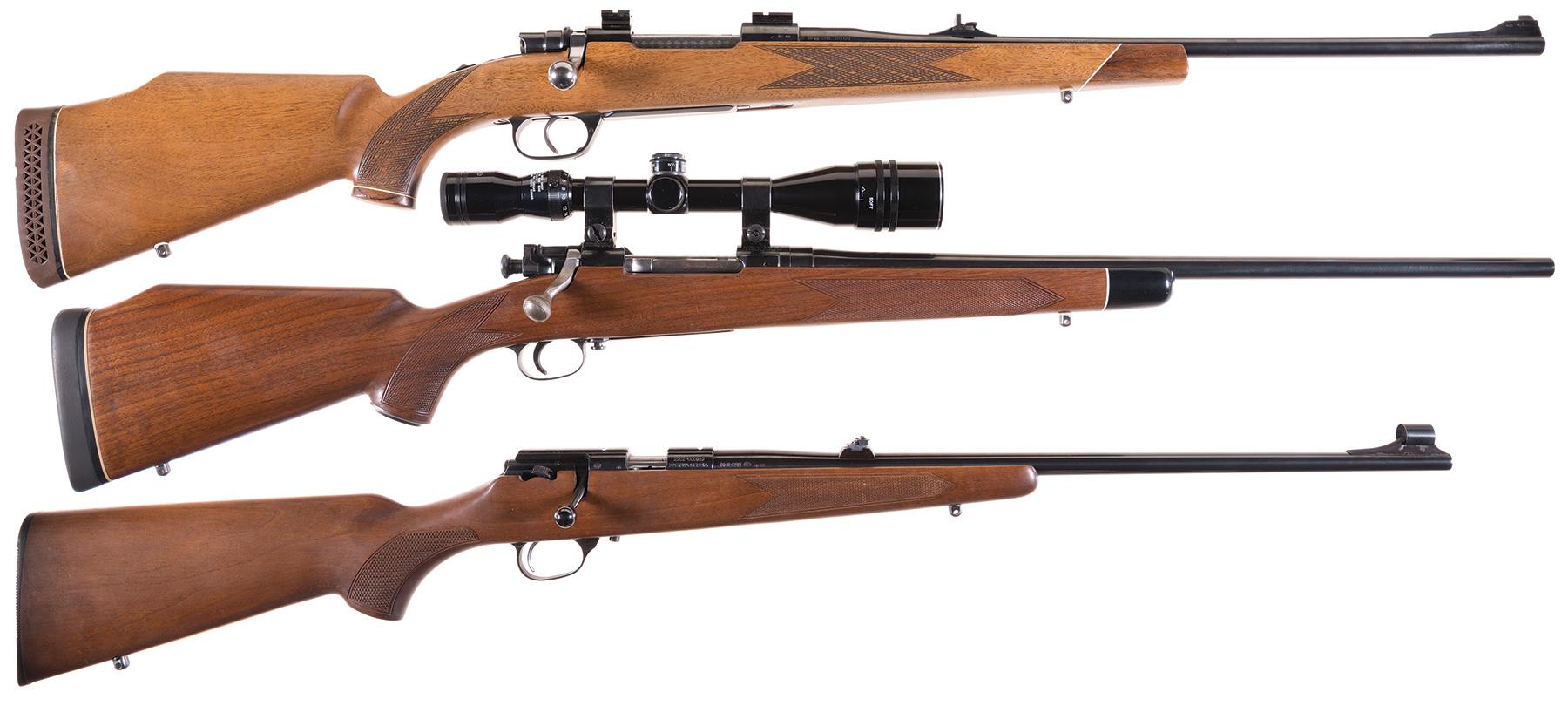 Three Bolt Action Rifles | Rock Island Auction