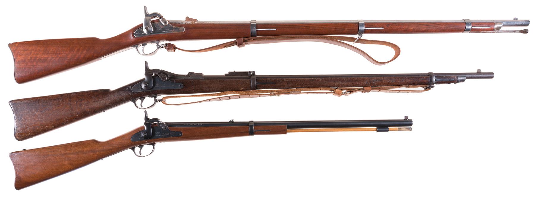 Three Rifles | Rock Island Auction