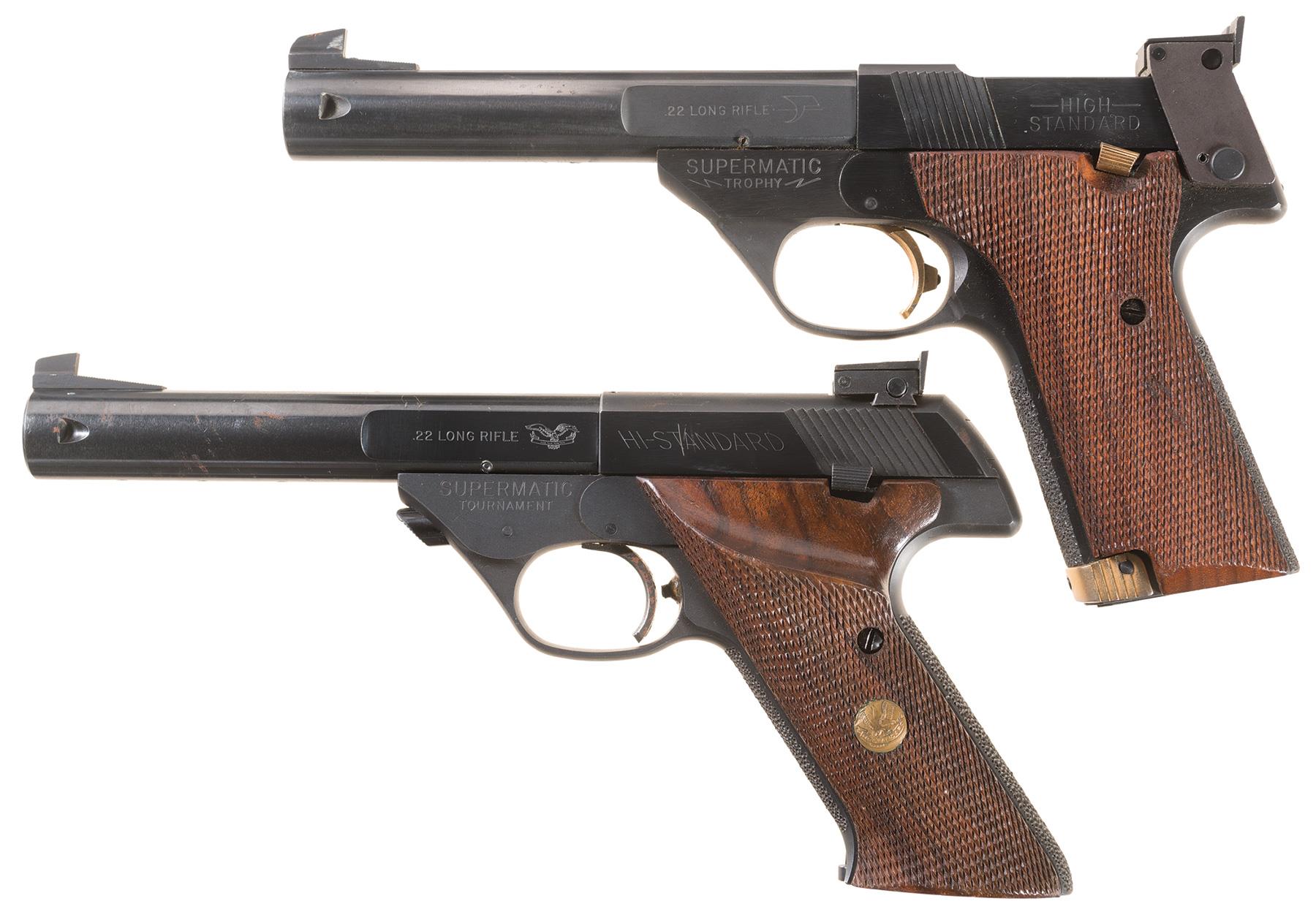 Two High Standard Semi-Automatic Target Pistols | Rock Island Auction