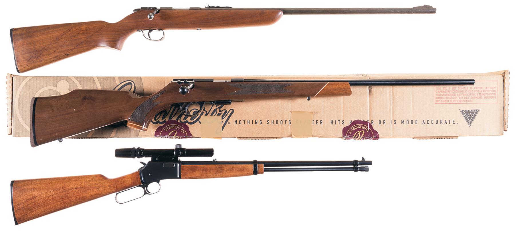 Three Sporting Rifles | Rock Island Auction