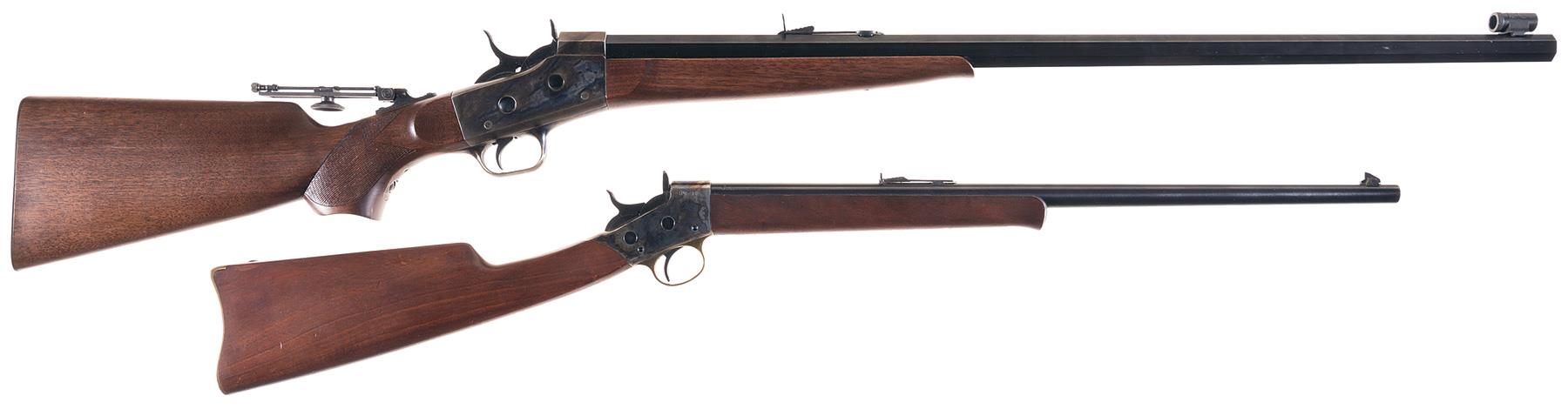 Two Modern Rolling Block Rifles | Rock Island Auction