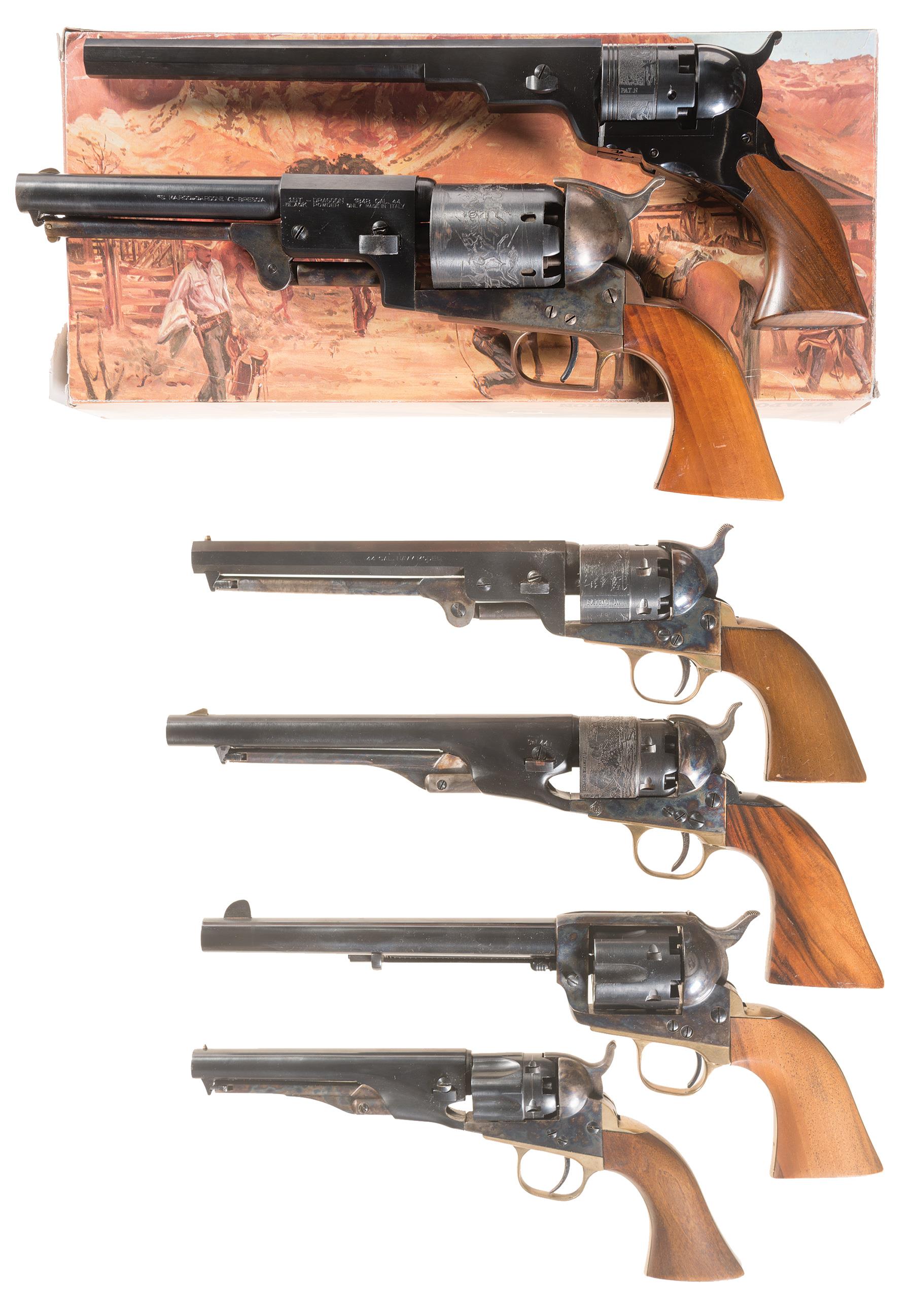 Six Modern Percussion Revolvers | Rock Island Auction