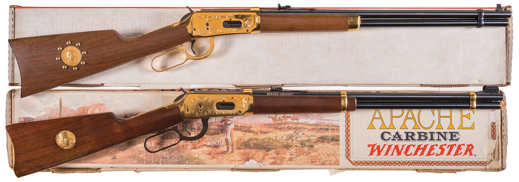 Two Native American Commemorative Winchester Carbines | Rock Island Auction
