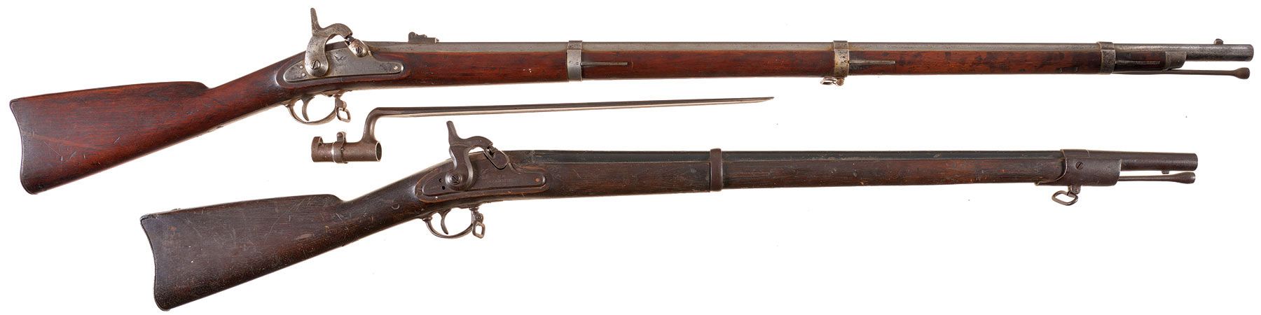 Springfield Model 1861 Percussion Rifle-Musket with Bayonet | Rock ...