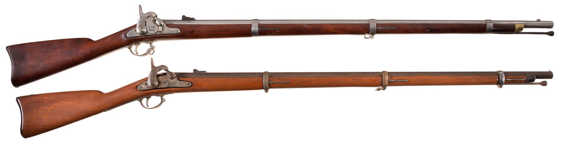 Two Springfield Armory Rifle-Muskets | Rock Island Auction