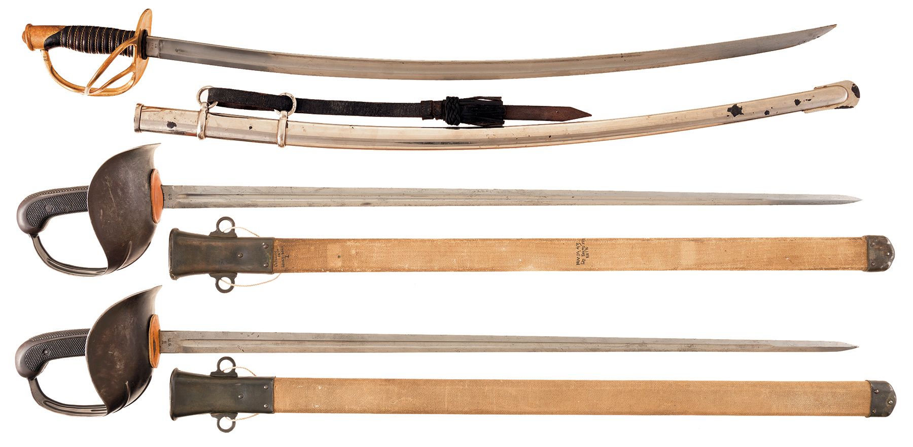 Three American Military Swords | Rock Island Auction