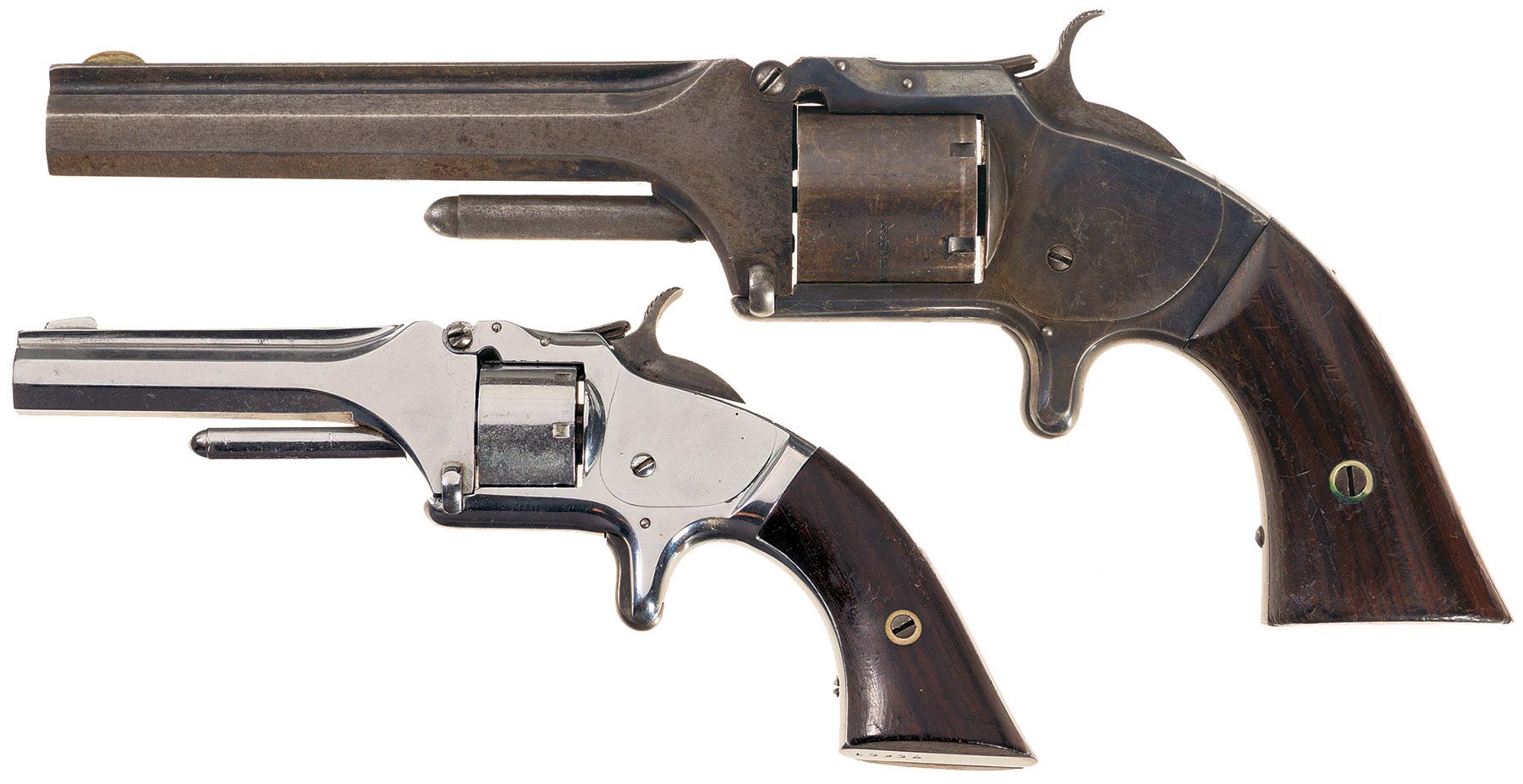 Two Smith & Wesson Tip-Up Revolvers | Rock Island Auction