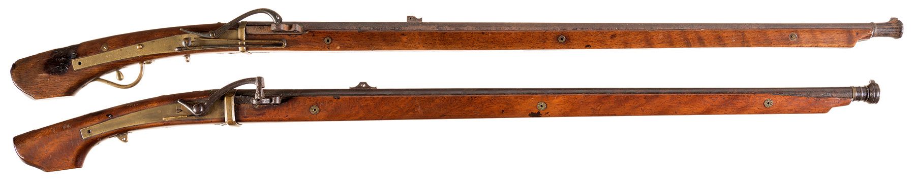 Two Japanese Tanegashima Muskets | Rock Island Auction