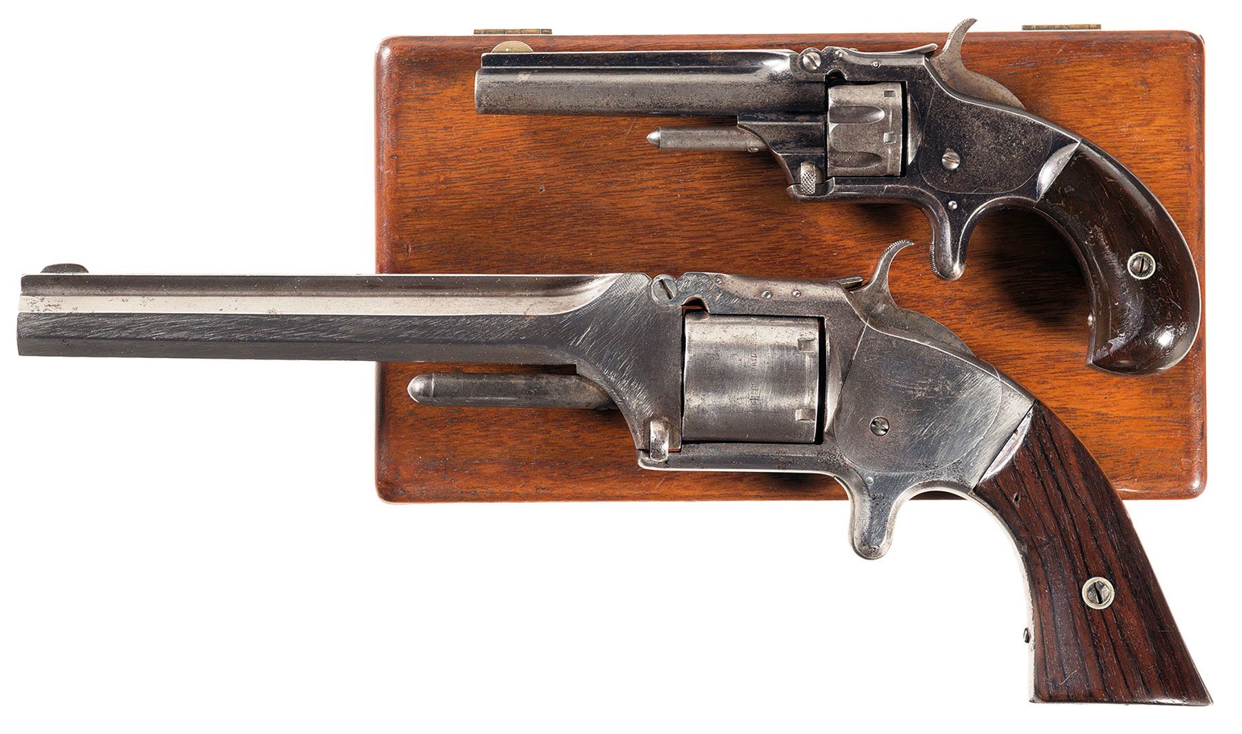 Two Smith & Wesson Tip-Up Revolvers | Rock Island Auction