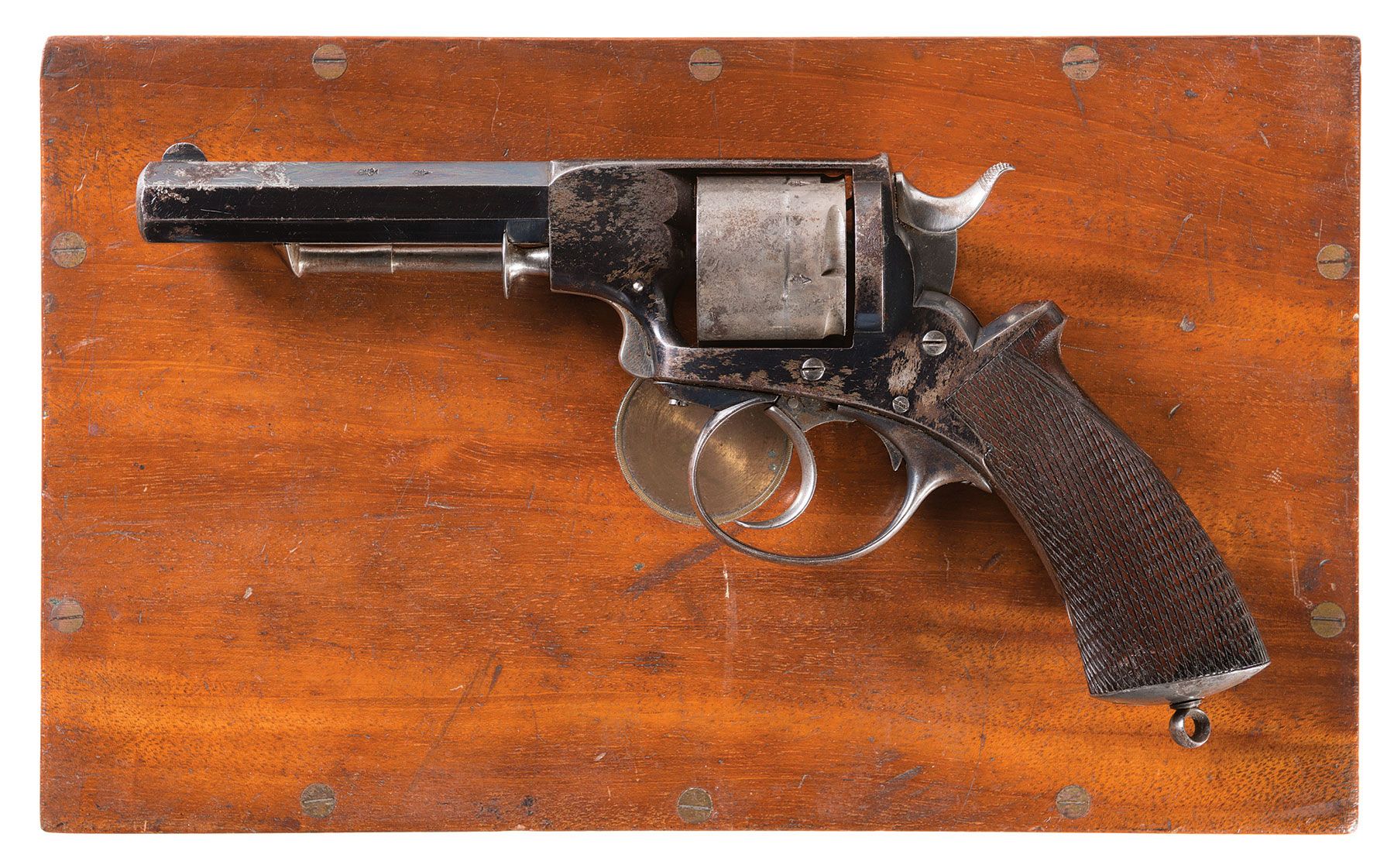 Cased George H. Daw Marked Double Action Revolver | Rock Island Auction