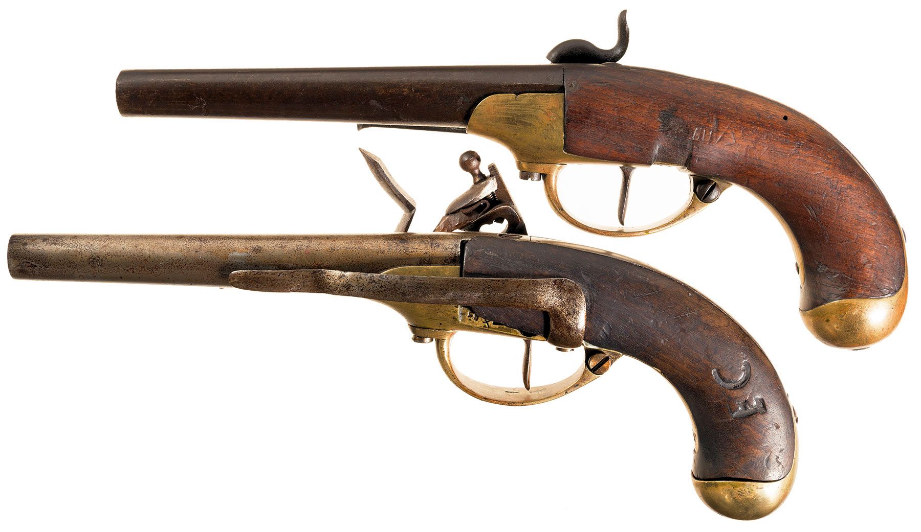 Two French Model 1777 Pistols | Rock Island Auction