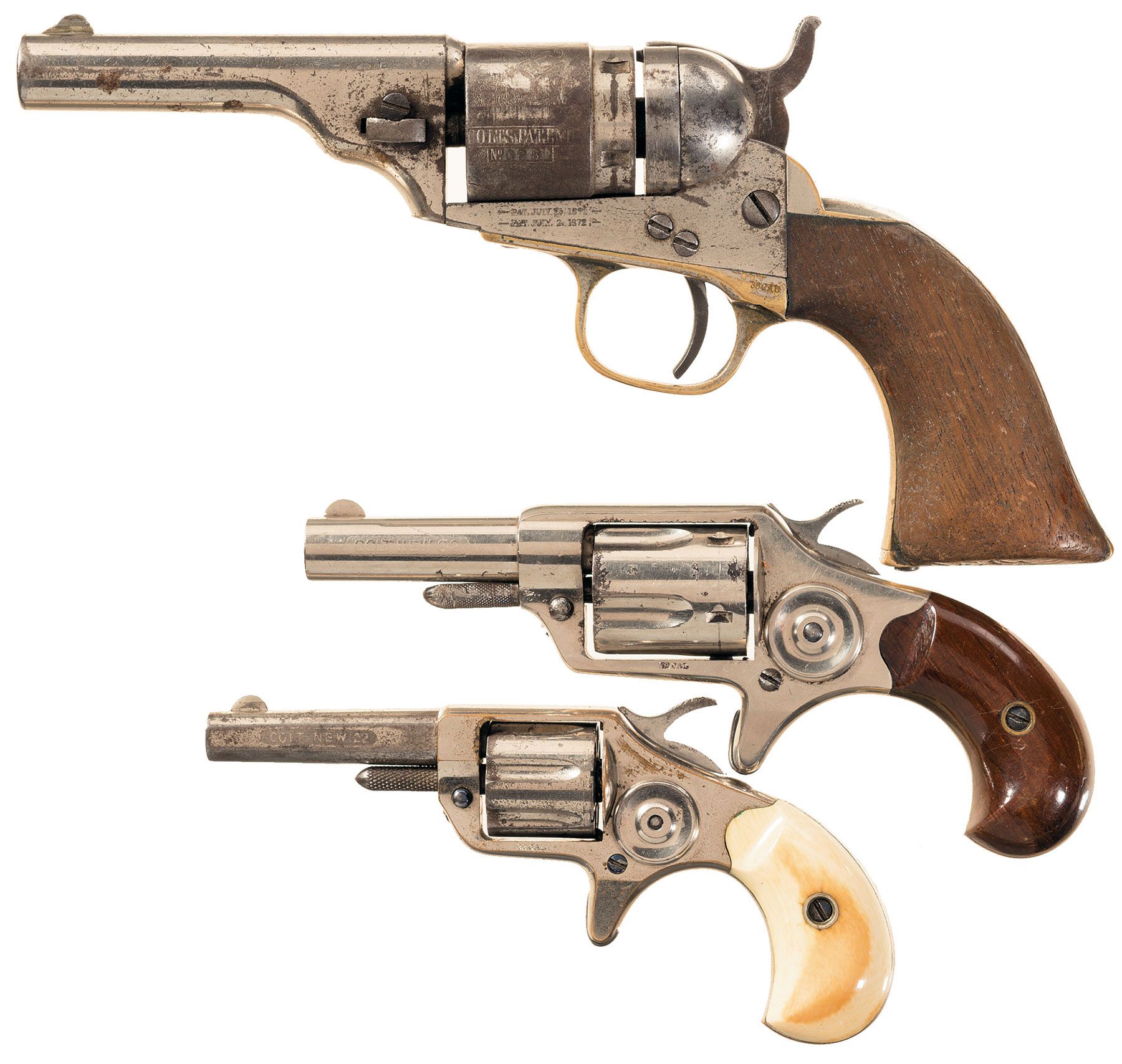 Three Colt Antique Cartridge Revolvers | Rock Island Auction