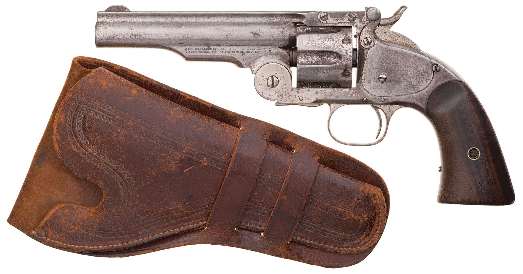 S&W #3 Schofield Revolver with Holster | Rock Island Auction