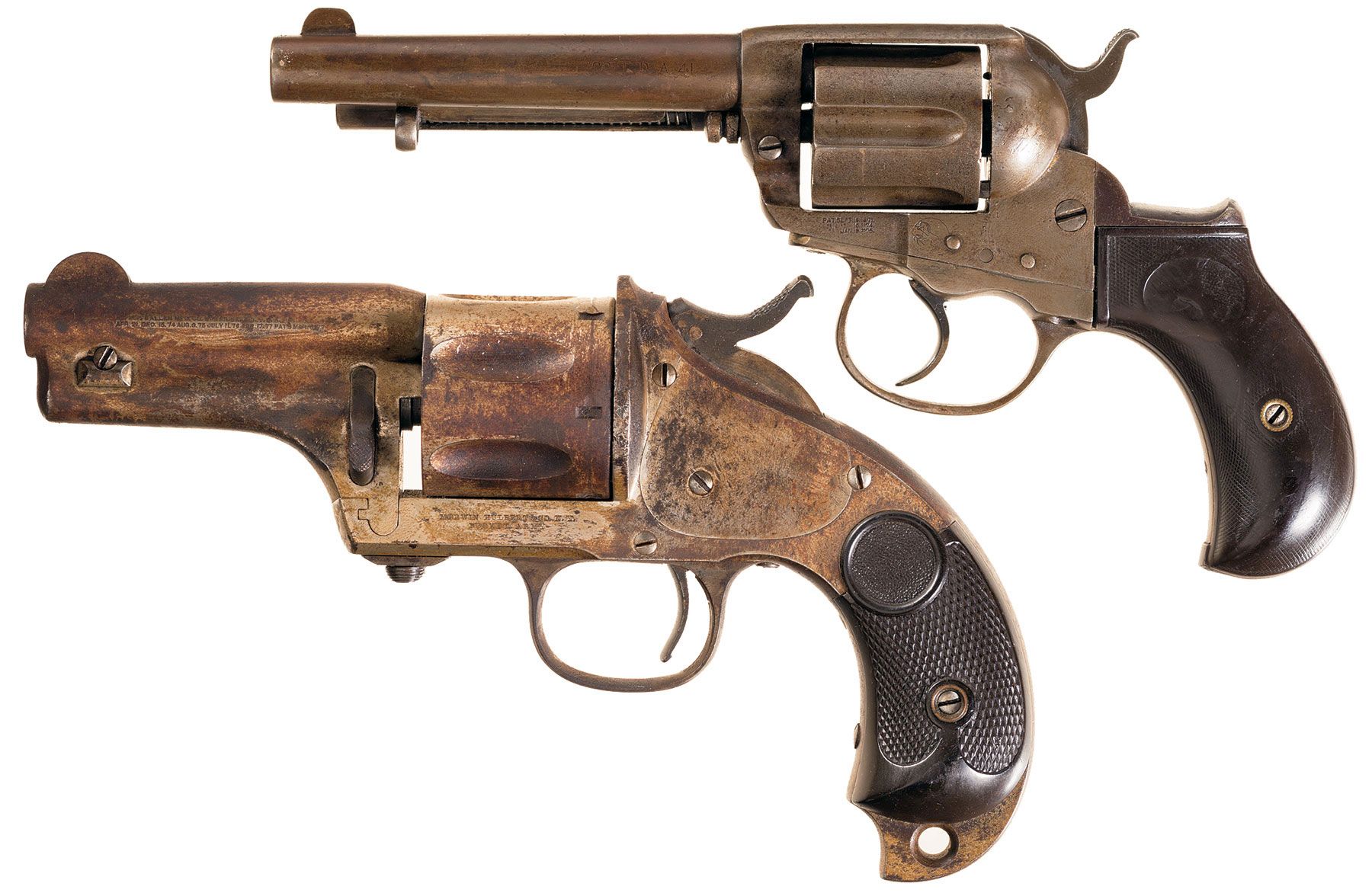 Two Antique American Revolvers | Rock Island Auction