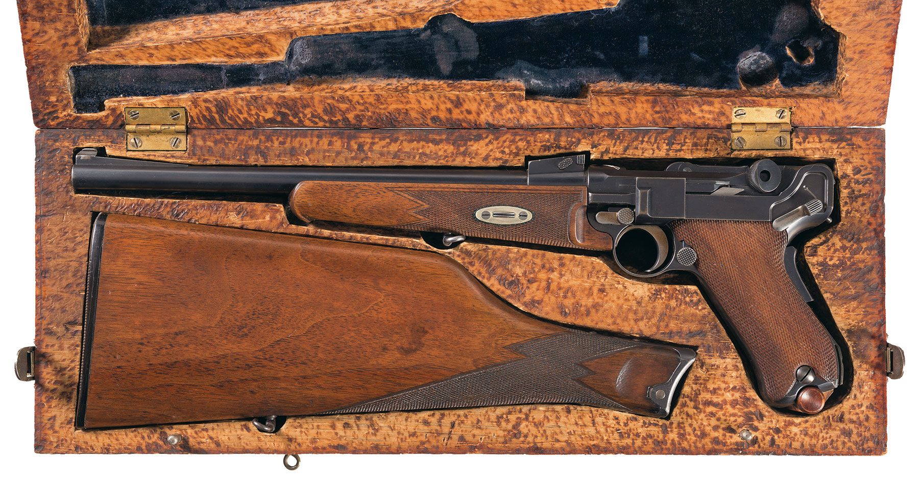 DWM 1900 Luger Carbine with Stock, Case | Rock Island Auction