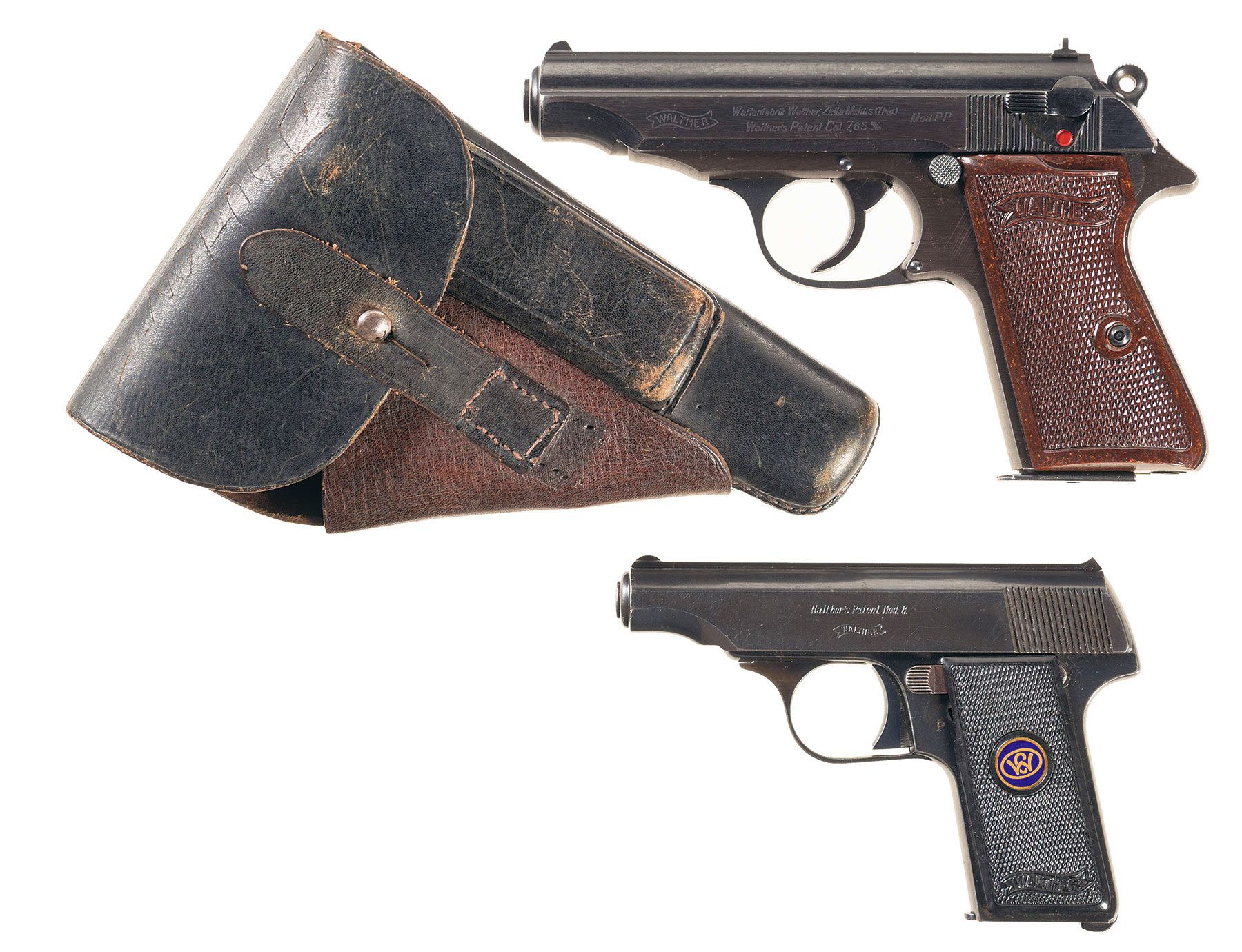 Two Walther Semi-Automatic Pistols | Rock Island Auction
