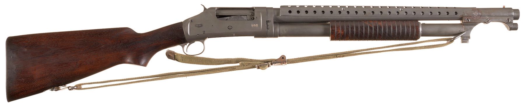 Winchester Model 97 Trench Shotgun with U.S. Markings | Rock Island Auction