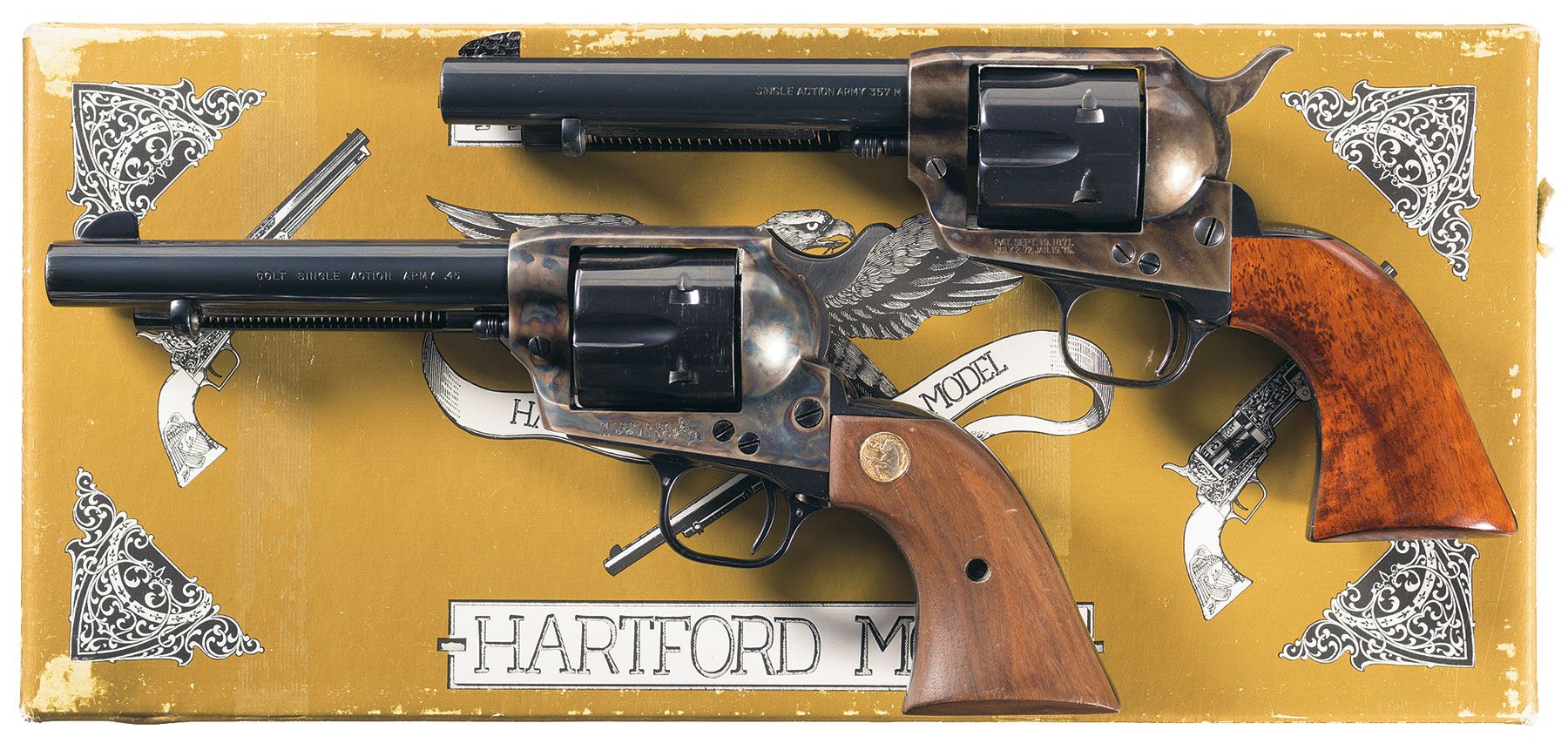 Two Single Action Revolvers -A) EMF Co. Hartford Model Revolver | Rock ...