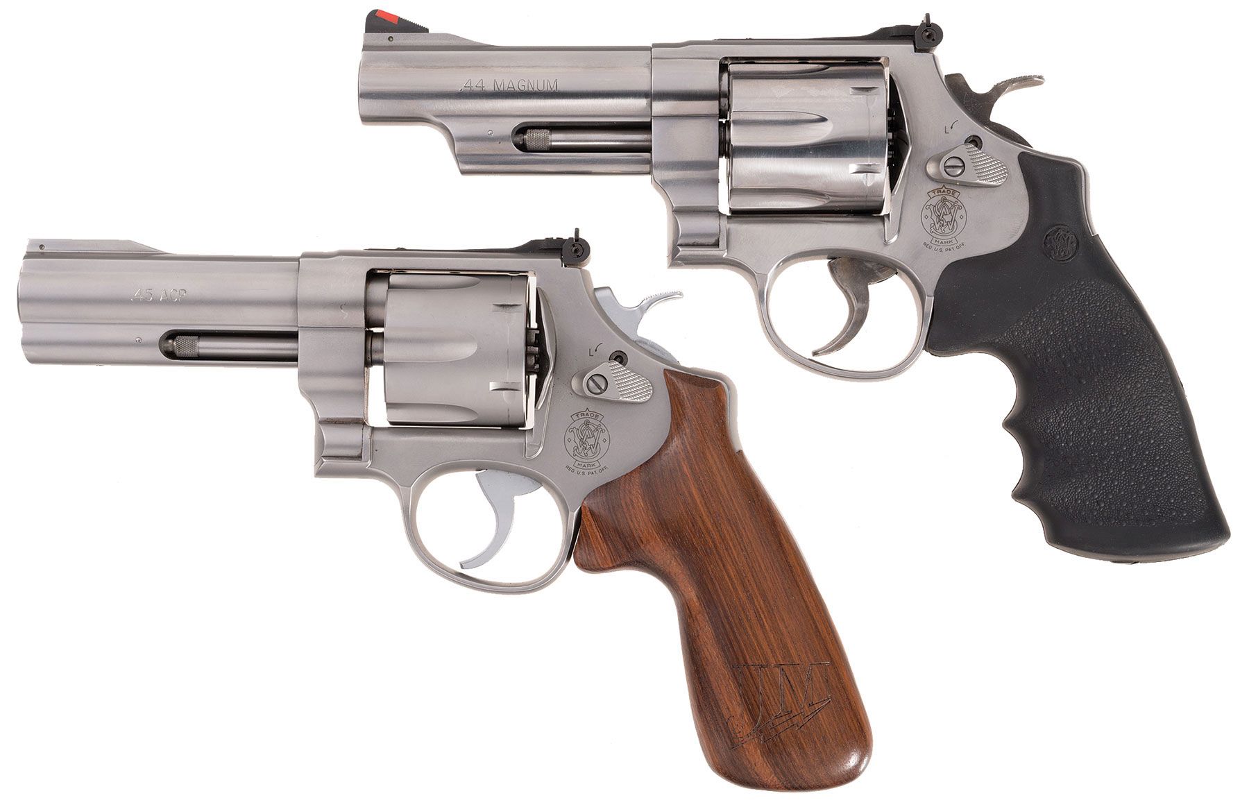 Two Smith & Wesson Double Action Revolvers | Rock Island Auction