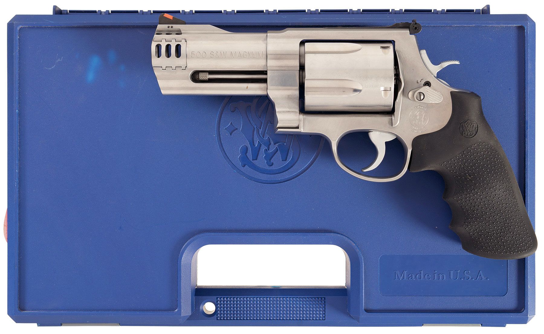 Smith & Wesson Model 500 Double Action Revolver with Case | Rock Island ...