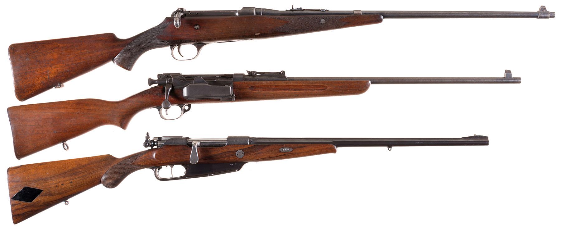 Three Bolt Action Rifles | Rock Island Auction