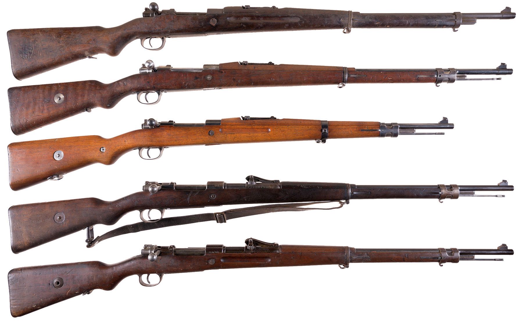 Five Military Bolt Action Longarms -A) Chinese Model 1907 Mauser | Rock ...