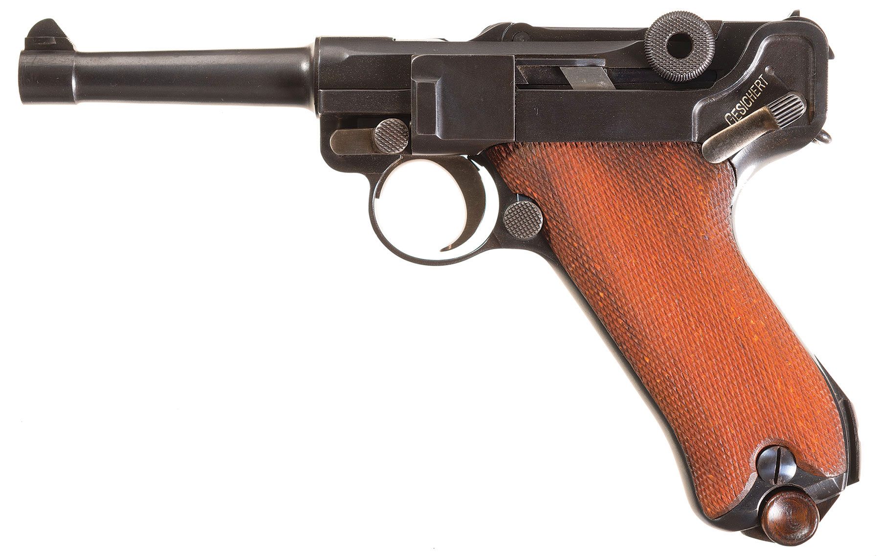 DWM Commercial Luger, 1920 Style, Cyrillic-Marked Extractor | Rock ...