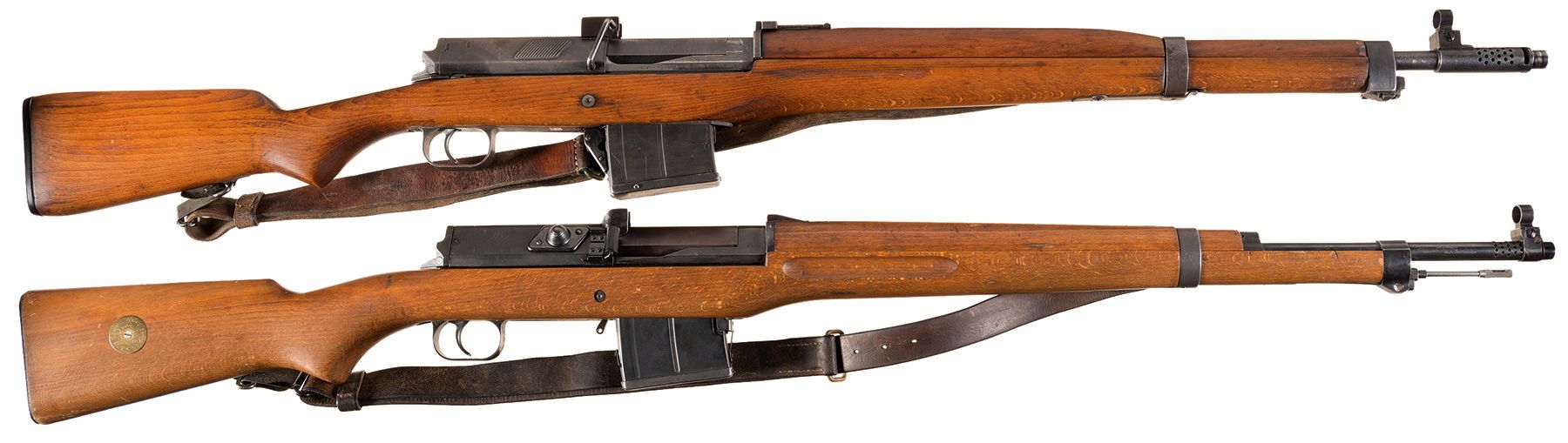 Two Semi-Automatic Military Rifles -A) Egyptian Hakim Rifle | Rock ...