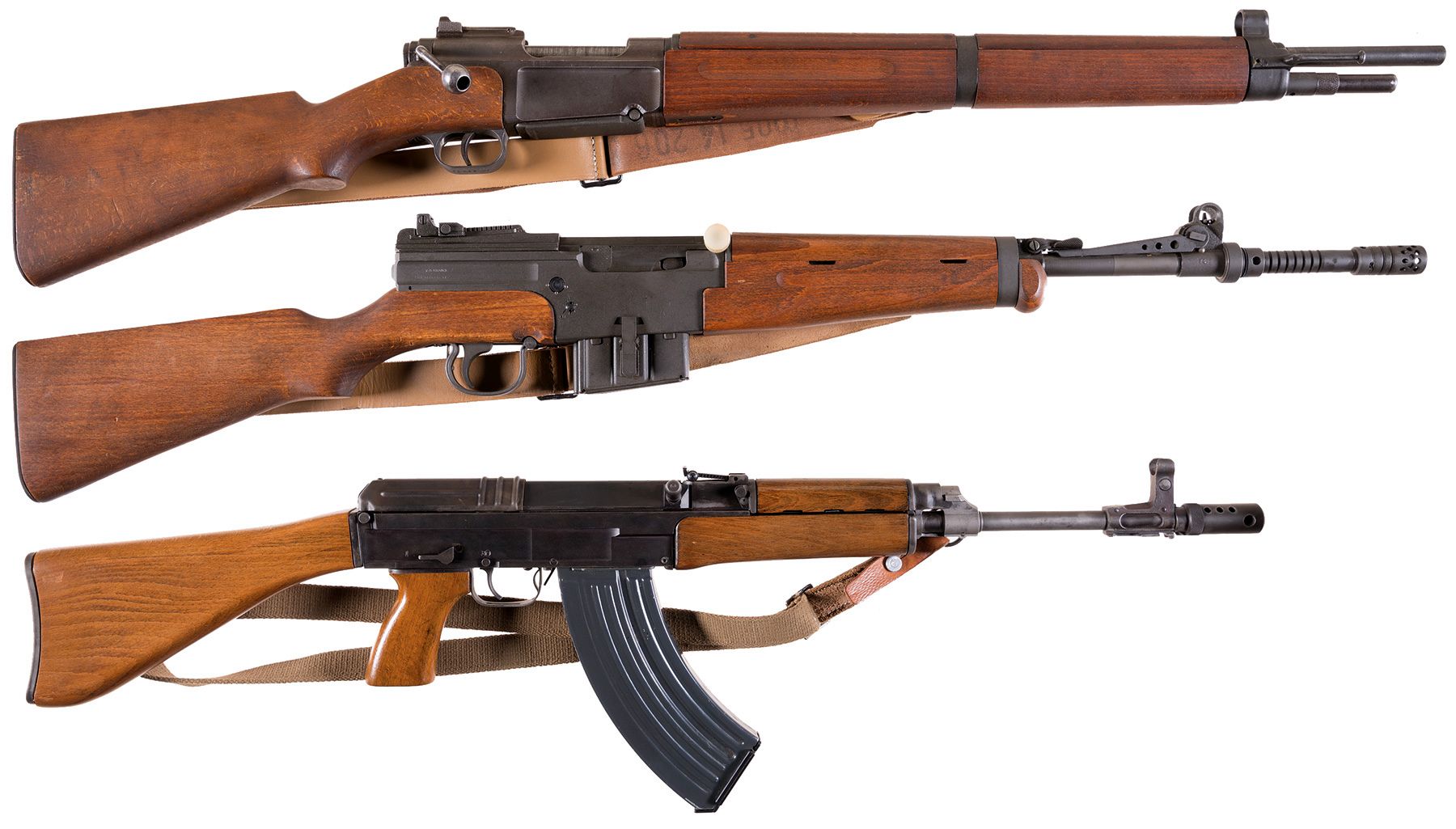 Three European Military Style Rifles | Rock Island Auction
