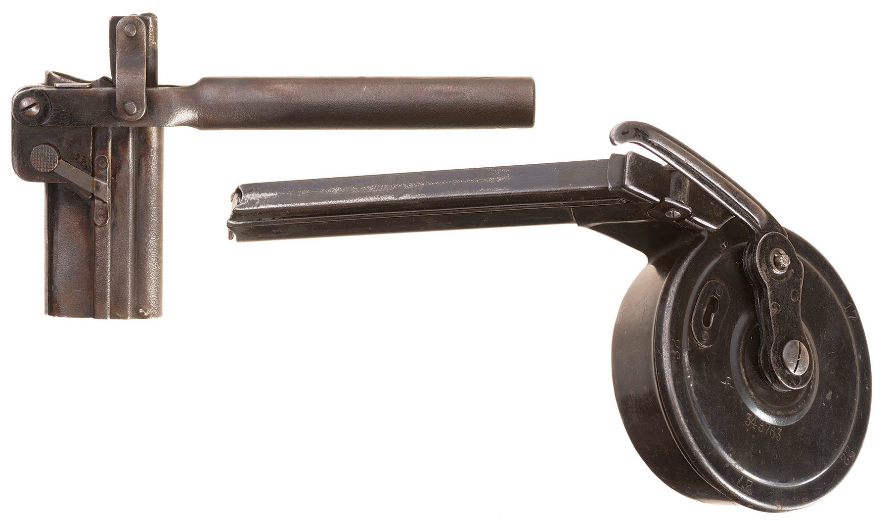 Bing Brothers Luger Snail Drum Magazine with Loading Tool | Rock Island ...