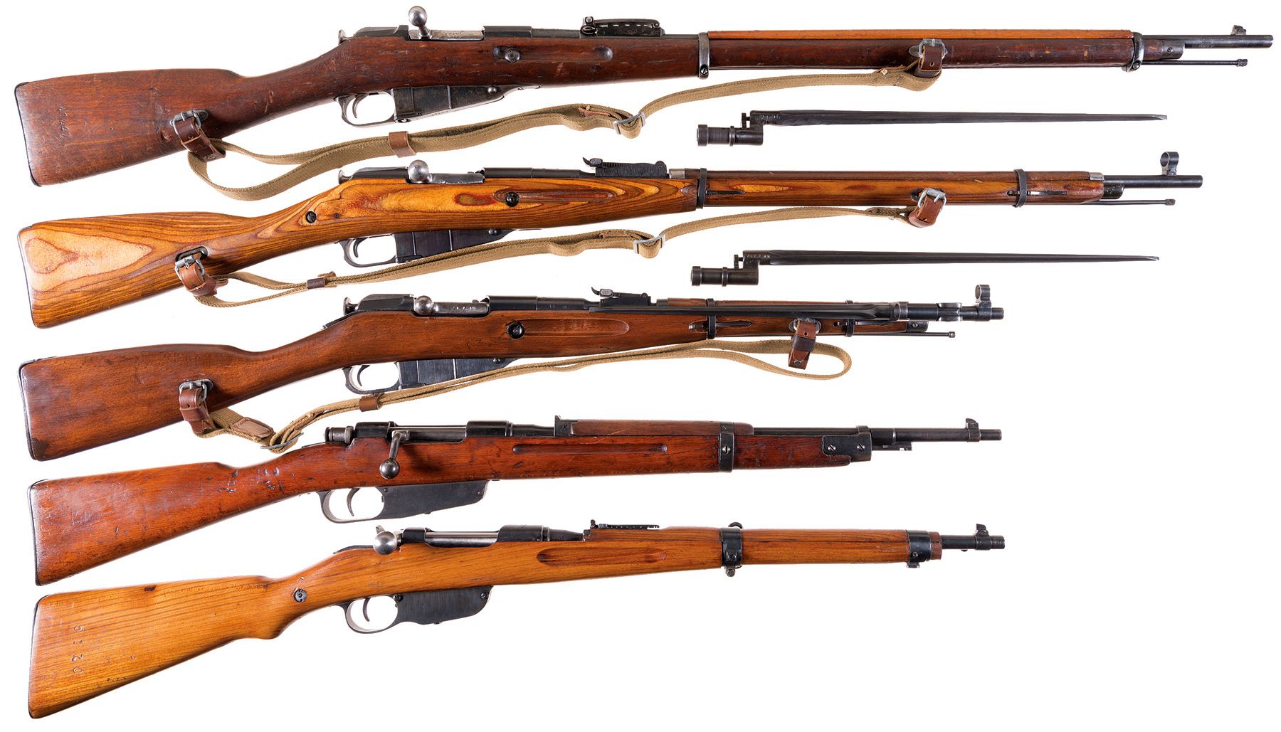 Five Bolt Action Military Long Guns | Rock Island Auction