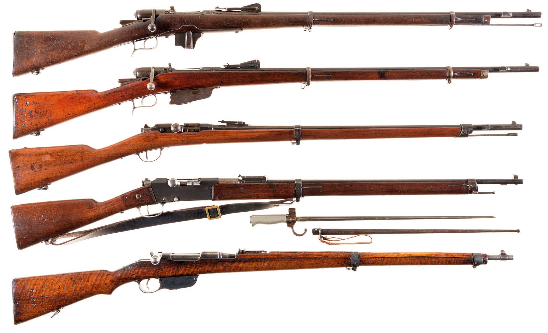 Five European Military Bolt Action Rifles | Rock Island Auction