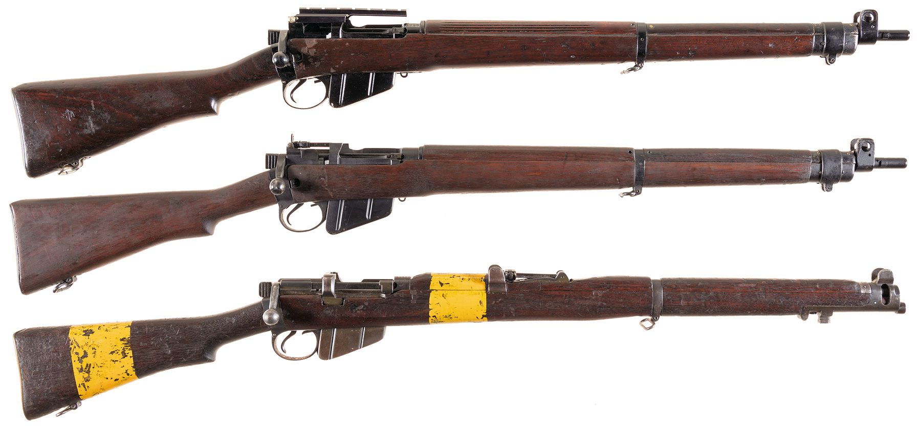 Three SMLE Rifles | Rock Island Auction