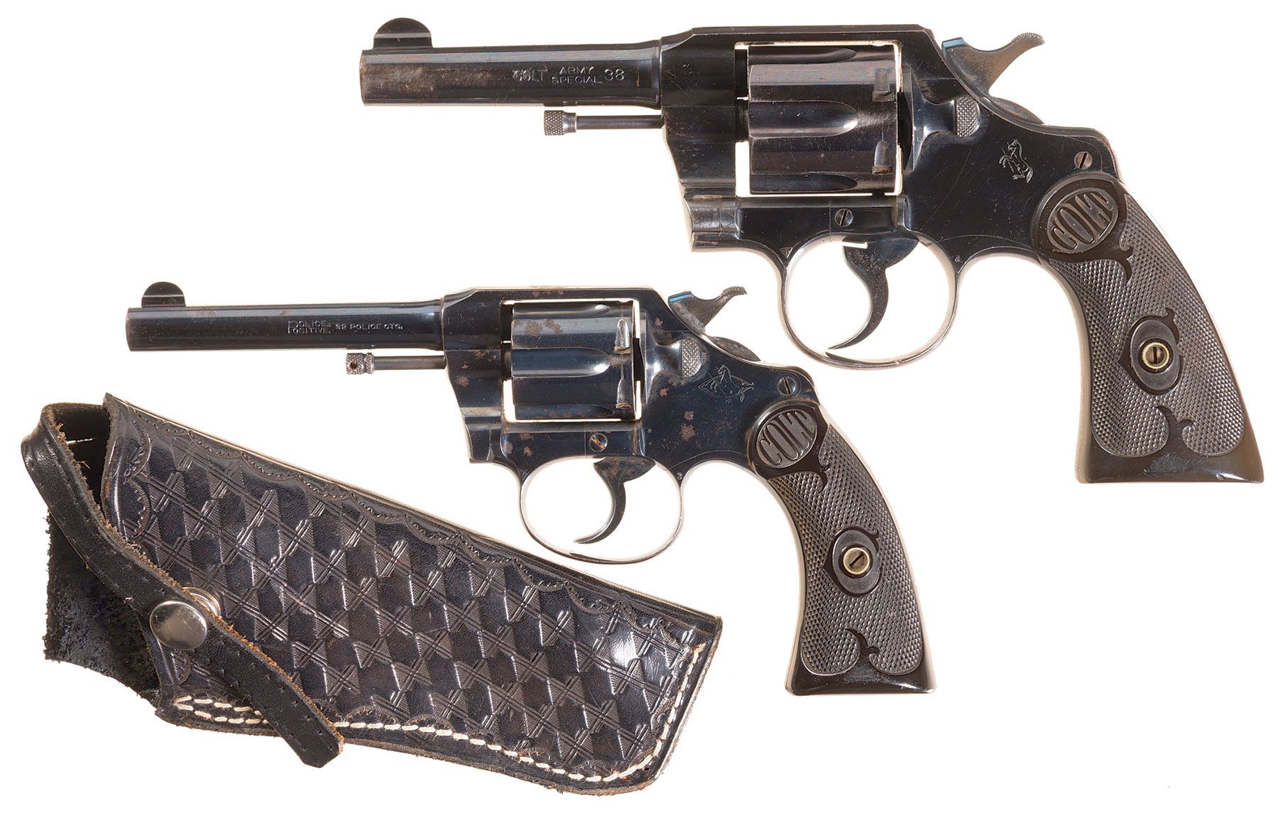 Collector's Lot of Two Colt Double Action Revolvers | Rock Island Auction