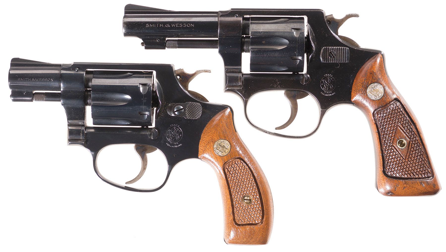 Two Smith & Wesson Double Action Revolvers | Rock Island Auction