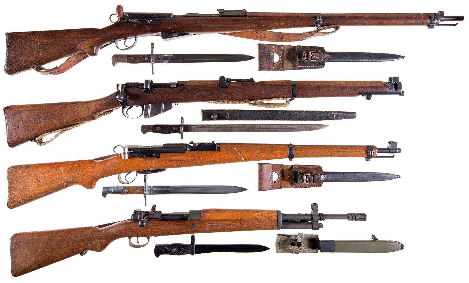 Four Military Bolt Action Long Guns | Rock Island Auction
