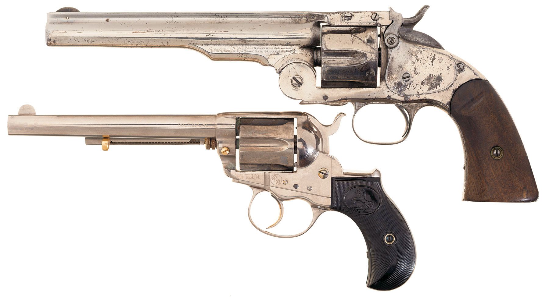 Two Antique American Revolvers | Rock Island Auction