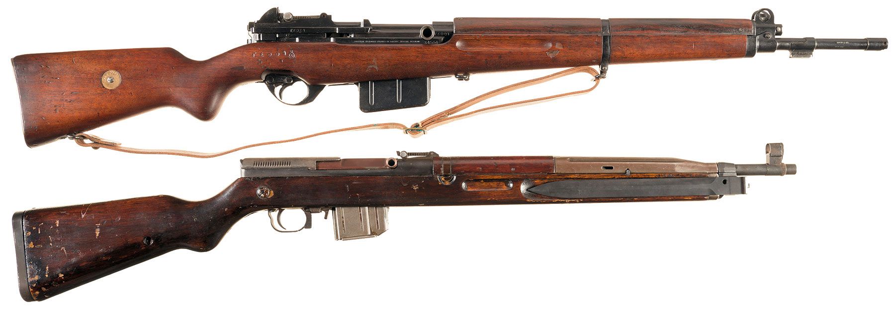 Two Semi-Automatic Military Rifles | Rock Island Auction