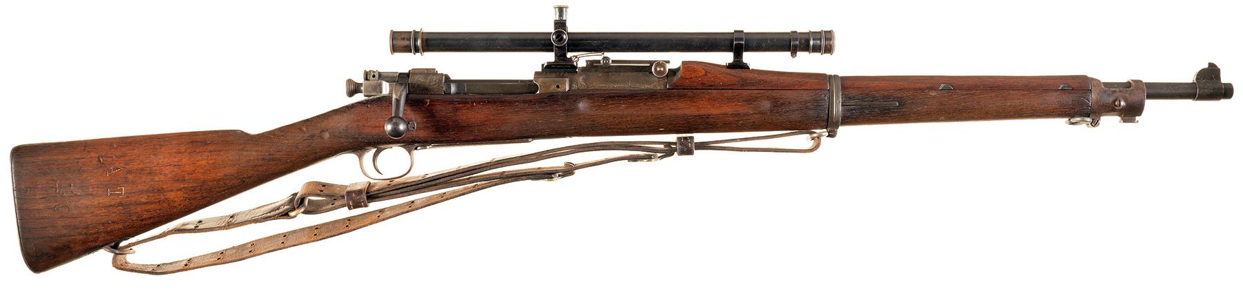 US Springfield 1903 'Marine Sniper' Rifle w/Winchester A5 Scope | Rock ...