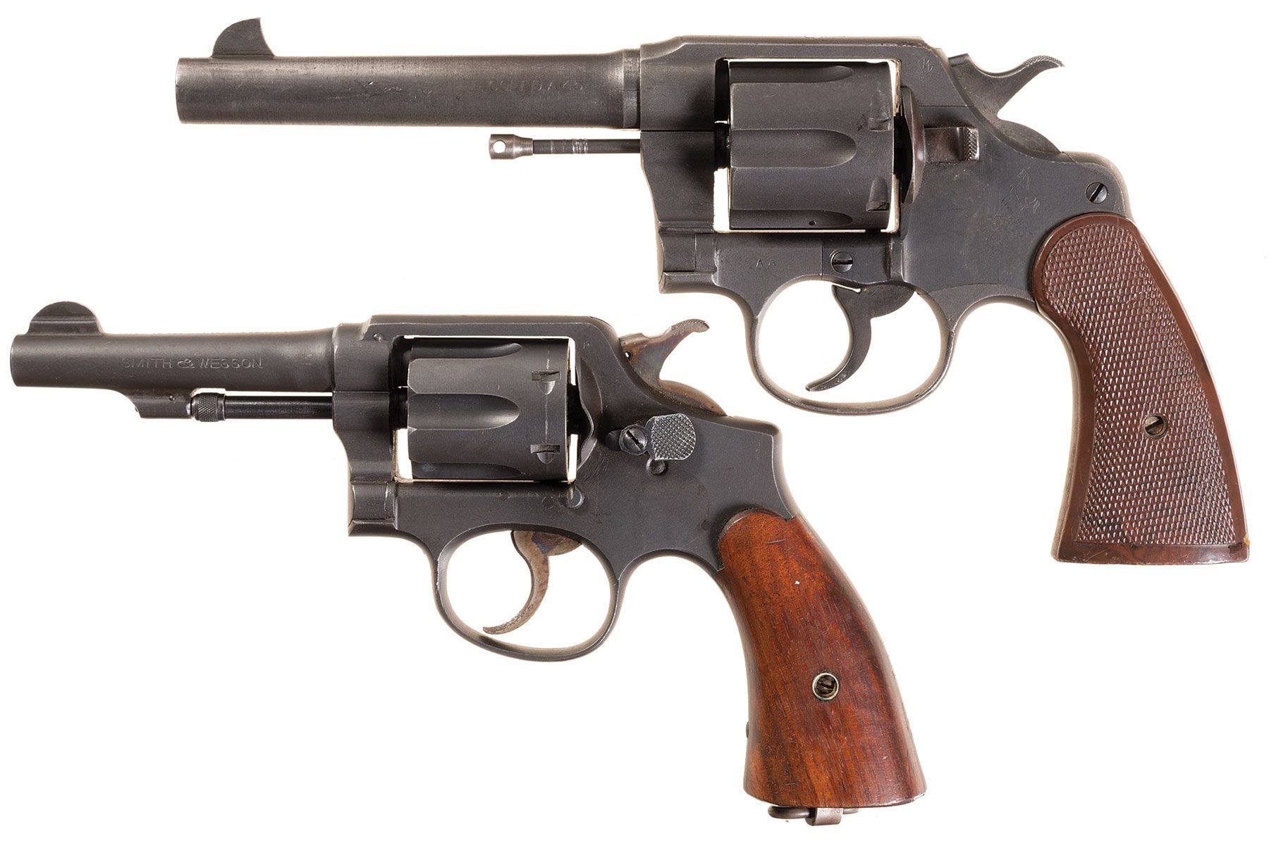 Two Double Action Revolvers | Rock Island Auction