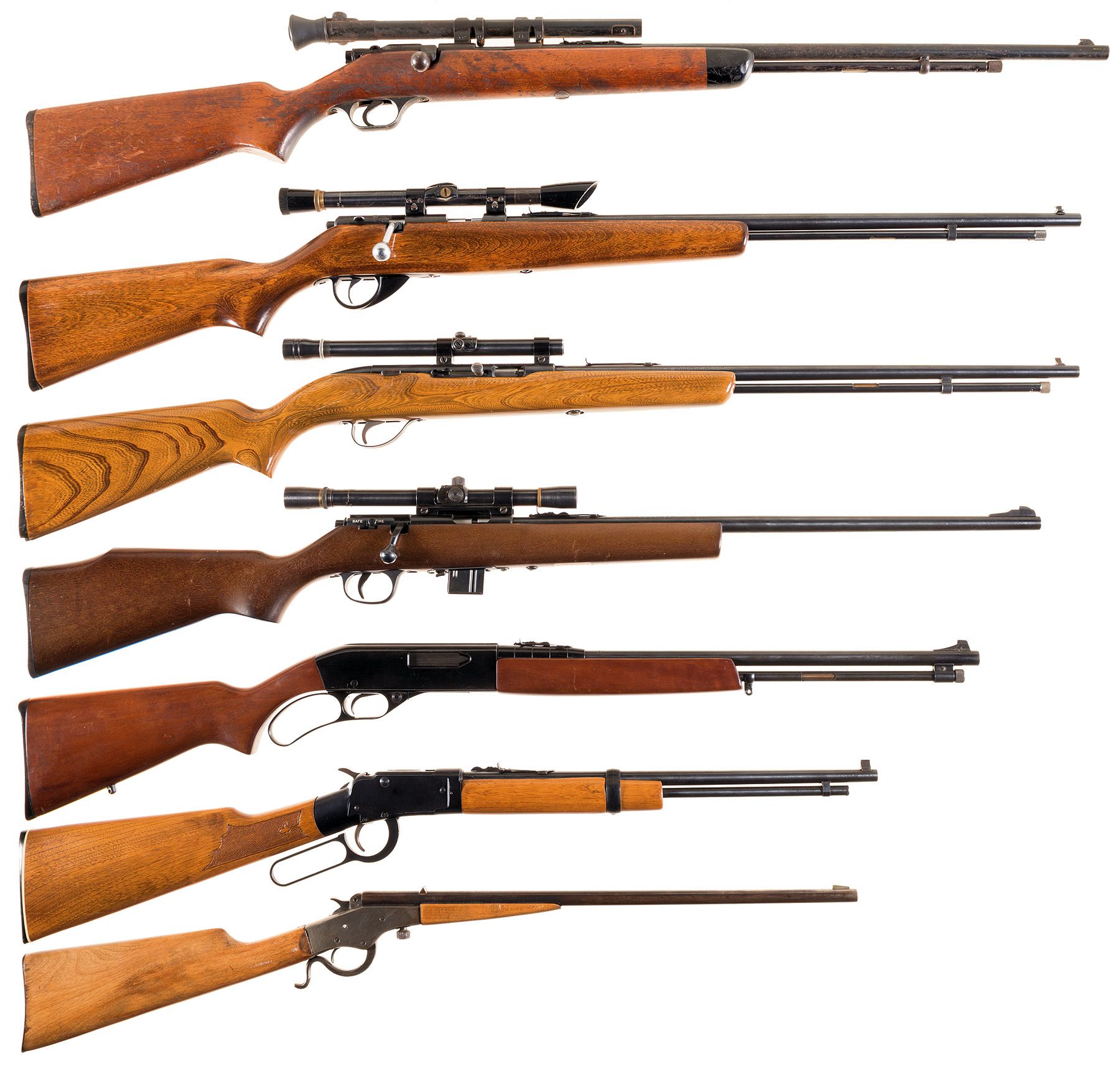 Seven Sporting Rifles | Rock Island Auction