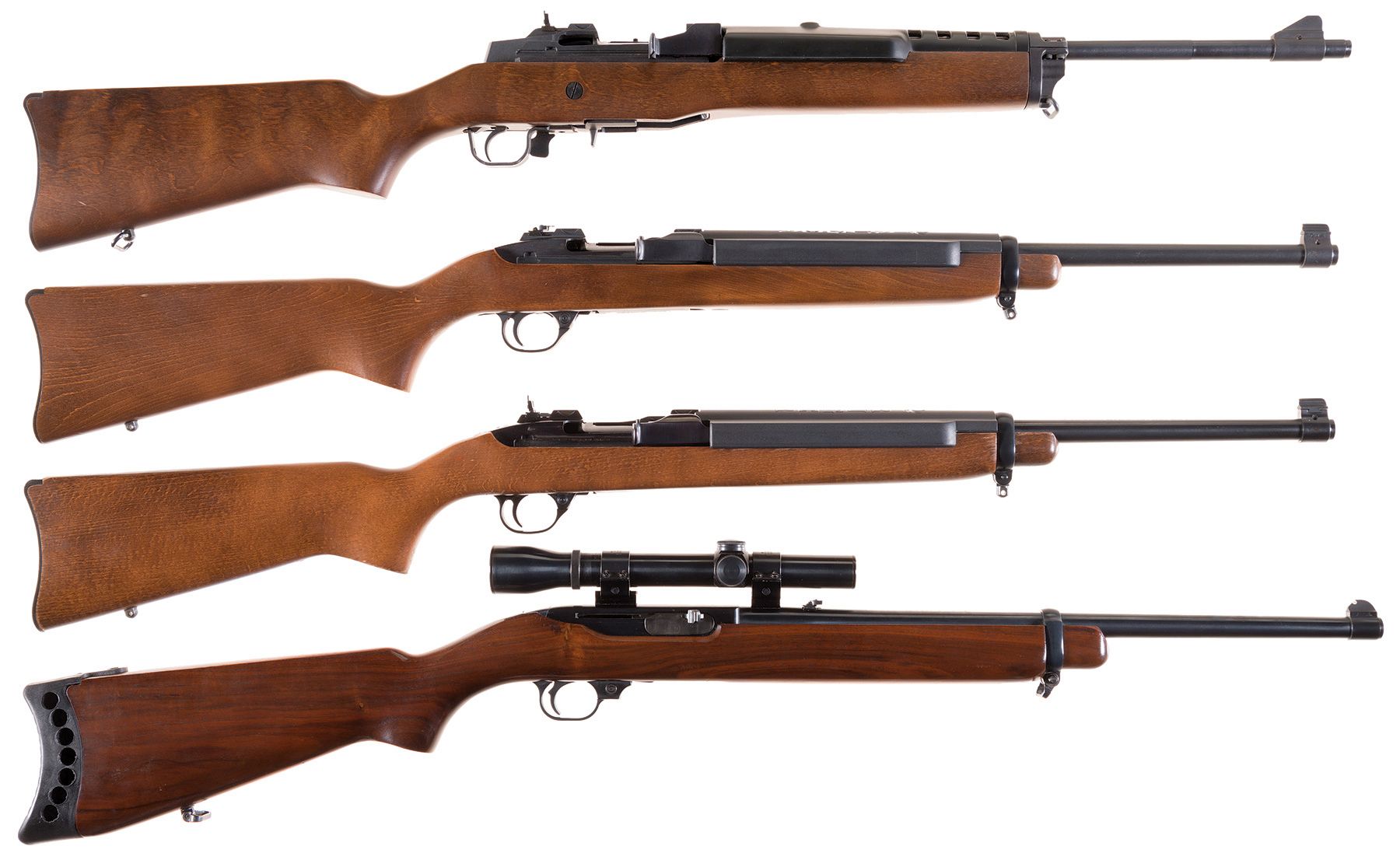 Four Ruger Semi-Automatic Longarms -A) Ruger Ranch Rifle | Rock Island ...