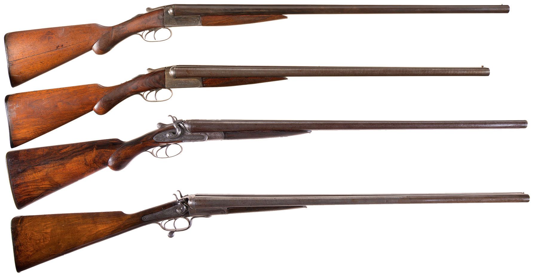 Four Double Barrel Shotguns -A) Remington Model 1900 Shotgun | Rock ...