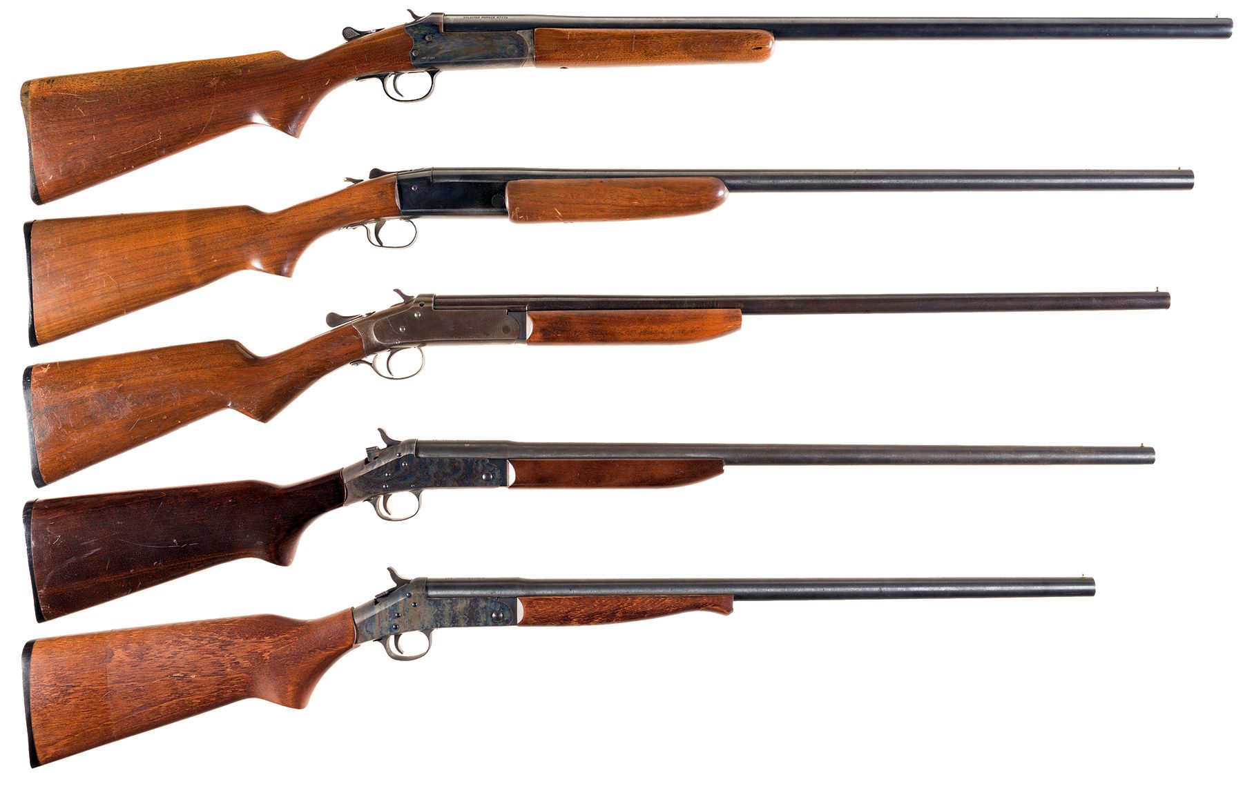 Five Single Shot Shotguns -A) Stevens Tru-Test Model 94B Shotgun | Rock ...