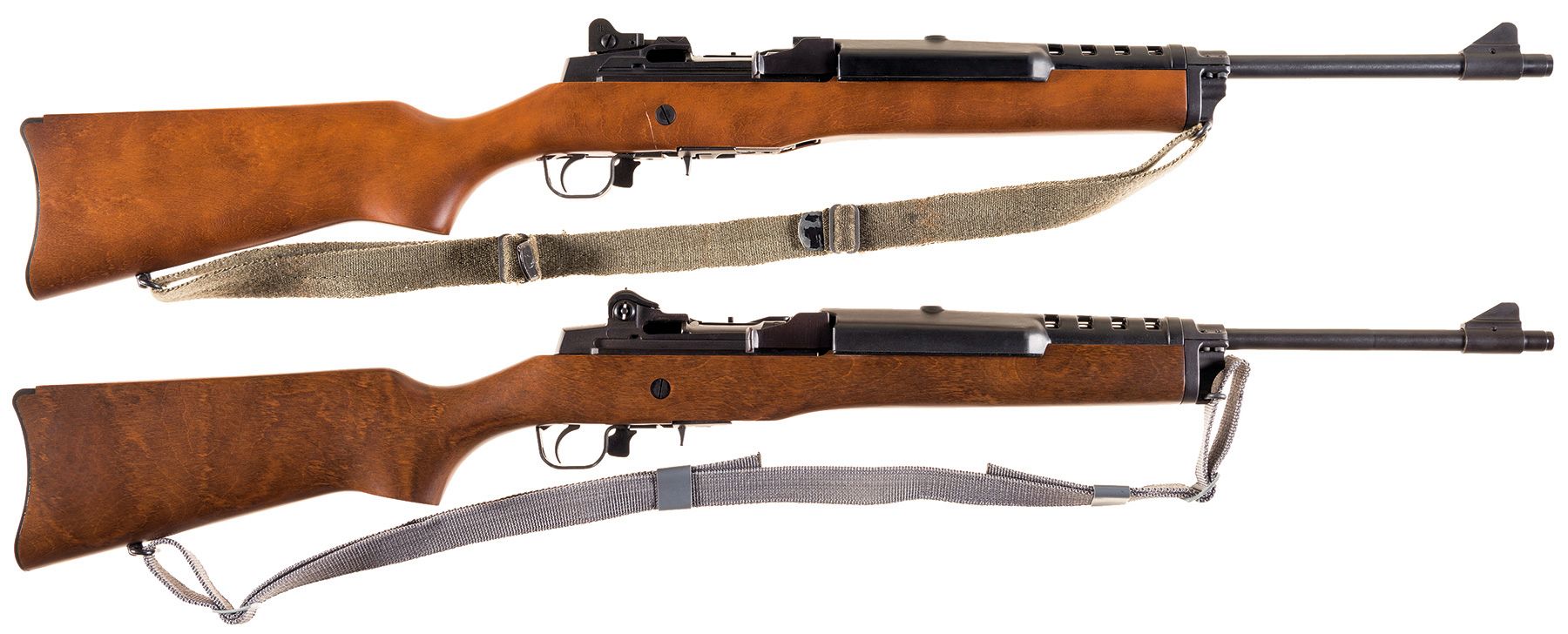 Two Ruger Semi-Automatic Rifles | Rock Island Auction
