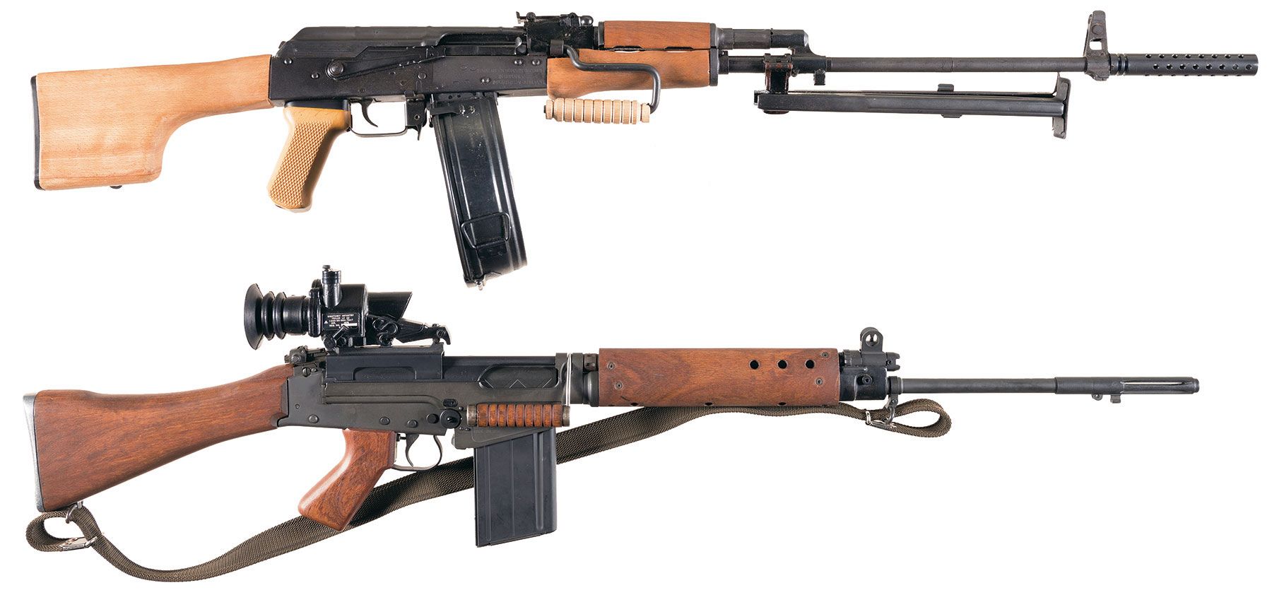 Two Semi-Automatic Rifles -A) Romarm AES-10 Rifle | Rock Island Auction