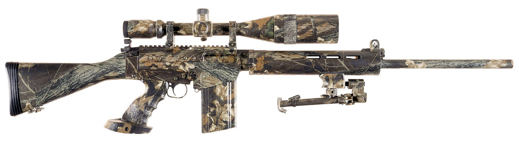 DSA SA58 Semi-Automatic Rifle with Scope | Rock Island Auction