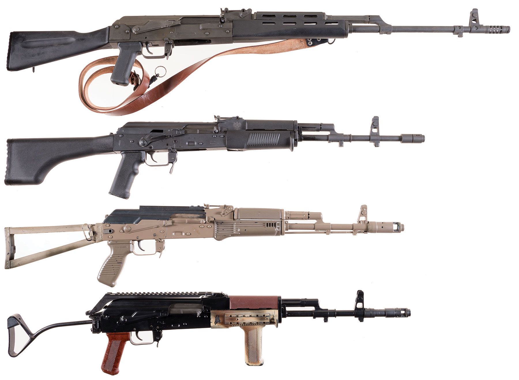 Four Semi-Automatic Rifles -A) Nodak Spud TGI-FPK Rifle | Rock Island ...