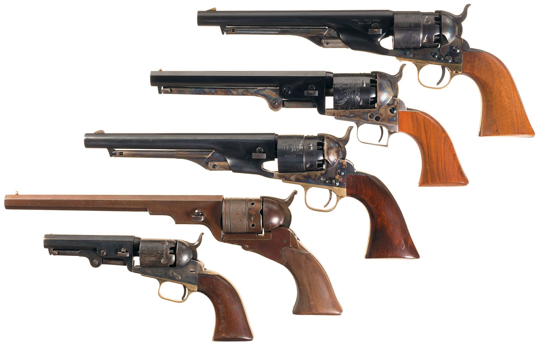 Five Revolvers | Rock Island Auction